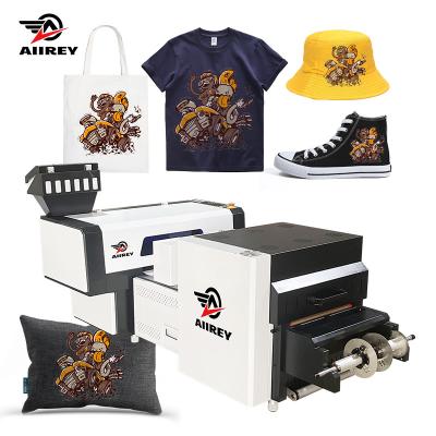 China CMYK +W Color 40CM A2 DTF Printer With Spill Powder Machine for sale