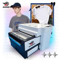 China 110V 220V 50-60Hz DTF Transfer Film Printer With Back Baking And Front Baking Heating for sale