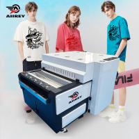 China Epson I1600 Fully Automatic DTF Powder Shaker Machine With All In One Smoke Purifier for sale