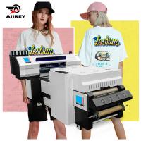 China HD Mode DTF Transfer Film Printer 6 Pass 720*1800 Shaking Powder Automatic Powder Return Free for sale