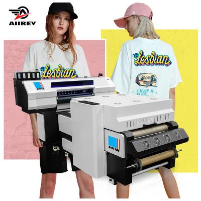 China HD Mode DTF Transfer Film Printer 6 Pass 720*1800 Shaking Powder Automatic Powder Return Free for sale