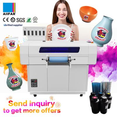China Plate Type Voltage 110V 220V UV DTF Printer For Inkjet Printing for sale