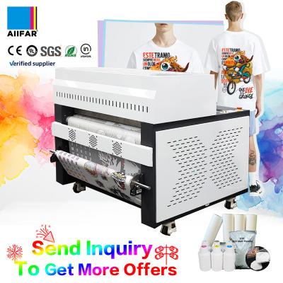 China Three Stage Heating Fully Automatic Dtf Powder Shaker Machine With Automatic Induction System for sale