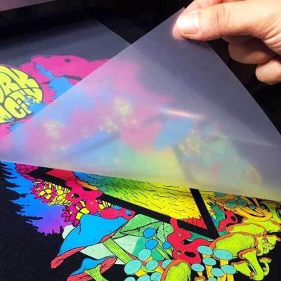 China Printable T Shirt Non Slip DTF PET Film For Digital Inkjet Printer for sale