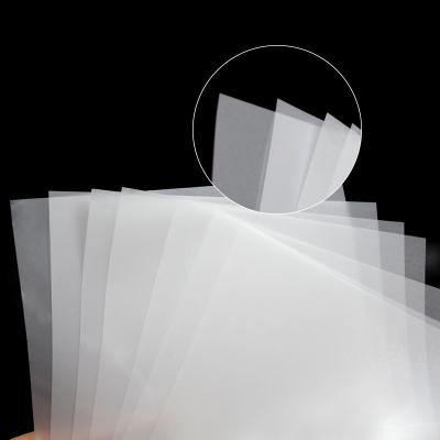 China Heat Transfer Inkjet Printed DTF PET Film Double Release Film Roll for sale