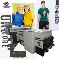 China Double Head High Speed DTF Printer 60cm Automatic T Shirt Printer Machine for sale