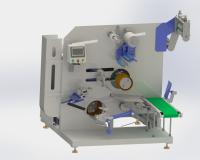 China CQA940C Composite Cord PP Automatic Strap Winder 9-40mm Width 500mm Package Diameter PLC Control for sale