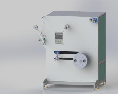 China 350KG Jumbo Roll PET Polyester Strap Semi-Auto Winder | 9-32mm Width | 1250mm Max Diameter for sale
