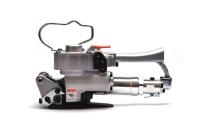 China Pneumatic Hot Welding PET Plastic Strap Tool A19/25 for 13-25mm Width with 3500N Tension and 0.5-0.8 MPa Air Pressure for sale