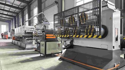 China Composite Fiber PET Strap Extrusion Production Line 120-800kg/h Capacity with 9-32mm Strap Size for sale