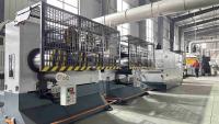 China Single Screw PET Strapping Extrusion Line - 90mm Screw, 90kW Power, 120-800 kg/h Capacity for sale