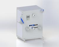 China Blue Polypropylene PP Box Strap Winder with Auto Film Wrapping System - 5-19mm Width, 200/400mm ID Core for sale