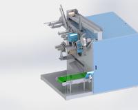 China HDPE Plastic Pipe Winding Machine Automatic Coiler 100 m/min Speed 700 mm Package Diameter for sale
