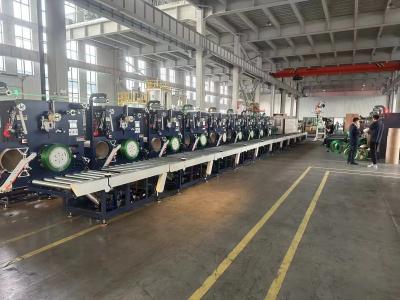 China Polyester PET Strap Winder Jumbo Roll Semi-Automatic Machine with 1250mm Package Diameter and 350m/min Speed for sale