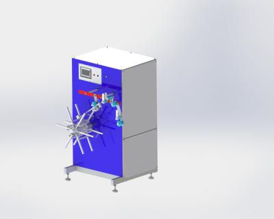 China Compact Hose Winding Machine with Automatic Strapping for 16-32mm Pipes, 300m Capacity, 380V Industrial Grade for sale