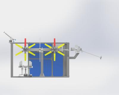 China CHUQI Double Type Plastic Hose Pipe Coiler Machine 16-63mm Dia with 60m/min Speed for sale