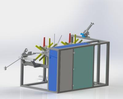 China HDPE LDPE Plastic Pipe Winder Automatic Single/Double Station 100 m/min Speed 700mm Package Diameter for sale