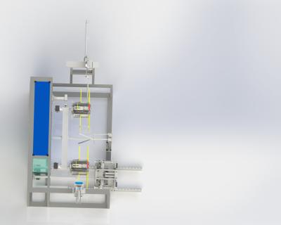 China Automatic PE PERT Tube Plastic Winding Machine PLC Control for 16-63mm Diameter Pipes with 60m/min Speed for sale