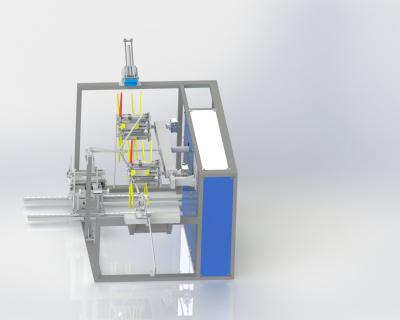 China Double Station Plastic Pipe Winding Machine for PE PERT Tubes 16-63mm Diameter with 60m/min Speed for sale
