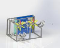 China Fully Automatic Drip Irrigation Pipe Winder PLC Control for Micro Spray Tape 1-5 Inch Width 700mm Package for sale