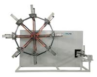 China CHUQI Automatic Plastic Pipe Winder and Packing Machine 60m/min for 16-63mm Soft Pipes for sale