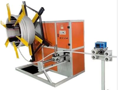 China Micro Spray Tape Plastic Pipe Winder Machine - 75mm to 700mm Diameter Range, 100 m/min Winding Speed for Manufacturing Plants for sale