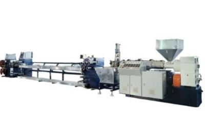China Electric Heating PET Strapping Band Making Machine 120-800kg/h Capacity with Touch Screen Control for sale