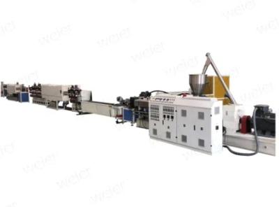 China 120-800kg/h PET Plastic Strapping Band Extrusion Line with 75-120mm Screw and Touch Screen Control for sale