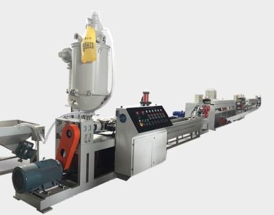 China Automatic Single Screw Strapping Extrusion Line 90mm Screw 90KW Power for Paper Textiles for sale