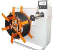 China Flexible Rubber Strip Hose Winder Machine - 110kW Single Screw Wire Coiling Machine for Plastic Pipes for sale
