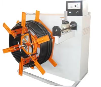 China Flexible Rubber Strip Hose Winder Machine - 110kW Single Screw Wire Coiling Machine for Plastic Pipes for sale