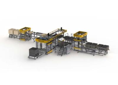 China CHUQI Automatic Packaging Palletizing System with PLC Control and Touch Screen Operation for Industrial Applications for sale