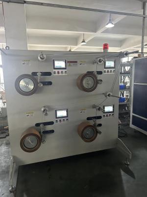 China Environmentally Friendly Paper Strapping Production Line for 5mm to 15mm Straps with 12 Winding Heads and Dual Servo Motors for sale