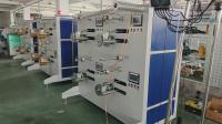 China Environmentally Friendly Paper Strap Production Line for 5-19mm Biodegradable Strapping with 12 PLC-Controlled Winding Heads for sale