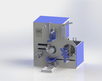 China CQA519PF Automatic PP Strap Winding Machine for 5-19mm Width with 203mm/280mm/406mm Mandrel Options for sale