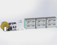 China Environmentally Friendly Paper Strapping Production Line for 5mm 9mm 12mm Recyclable Packaging Manufacturing for sale