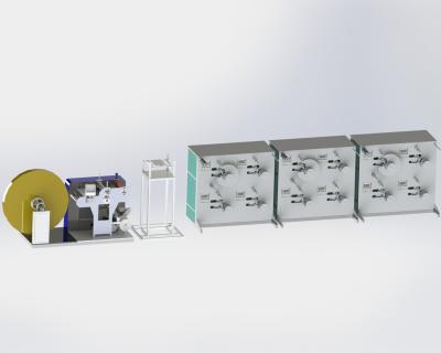 China Environmentally Friendly Paper Strapping Production Line for 5mm 9mm 12mm Recyclable Packaging Manufacturing for sale
