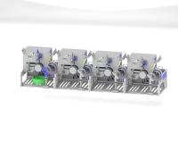 China Automatic PET Strap Winding Machine with 80kg Capacity, Dual Servo Motor, and Palletizing System for sale