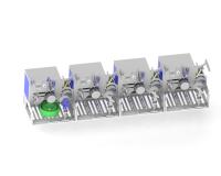 China Robotic Palletizing PET Strap Winder with 80kg Capacity and Dual Servo Motor for Automatic Strap Winding for sale