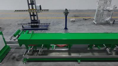 China Smooth Surface Finish with Mirror Chrome Rollers in Haul-Off Units  Polypropylene Strapping Machine for sale