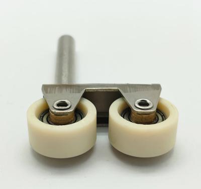 China Light Wheel Nylon Sliding Door Roller SS201 Material Modern for sale
