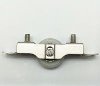 China Plastic PP Sliding Window Roller 1.2mm Nylon 6200 Color Plating Finish for sale