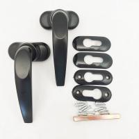 China Modern Traditional Mortise Lever Door Window Handles Lock Set SN Finish for sale