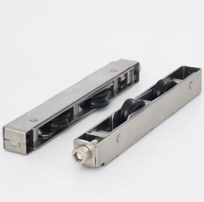China Stainless Steel Sliding Window Roller with Bearing Heavy Duty 40kg/pairs Loading Capacity 17*15 Size for sale