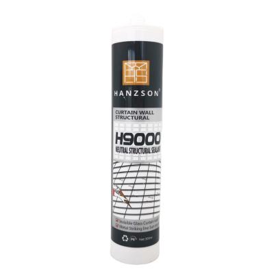 China Neutral Curtain Wall Caulking Glue High Temperature Silicone Curing Adhesives for Glass Window Structural Silicone Sealant for sale