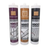 China Environmentally Friendly Curing Adhesives for Glass 8600 Window Adhesives Neutral Silicone Sealant Glass Caulk Silicone for sale