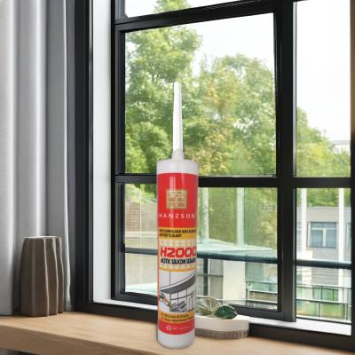 China FAST CURING and NON-BLEACHING ACETOXY SEALANT SILICONE H2000 SEALANT for sale