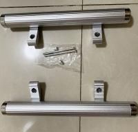 China Round Pipe Door Window Handles Anodized Cover 225mm 275mm Length for sale