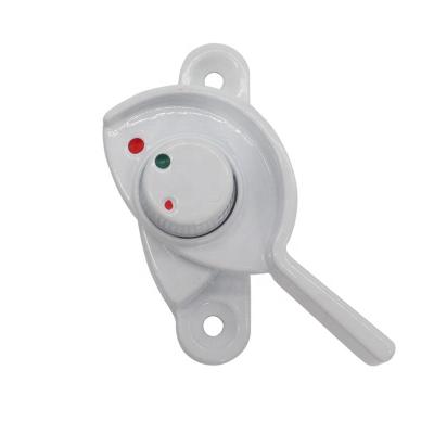 China Hanzson Crescent Window Latch Lock Zinc Alloy Material Oxidation Surface Treatment for sale