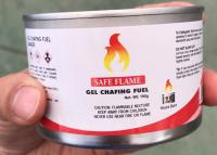China 3Hr 72 Pk Methanol Gel Chafing Fuel Cooking 200g For Hotel Catering Buffet for sale